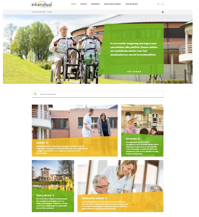 Revalidatieziekenhuis Inkendaal heeft nieuw logo, website en breidt ...