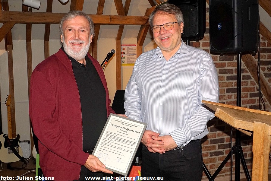 Vic Feytons Erediploma 2019 gaat naar Eric Wirix – Sint-Pieters-Leeuw ...