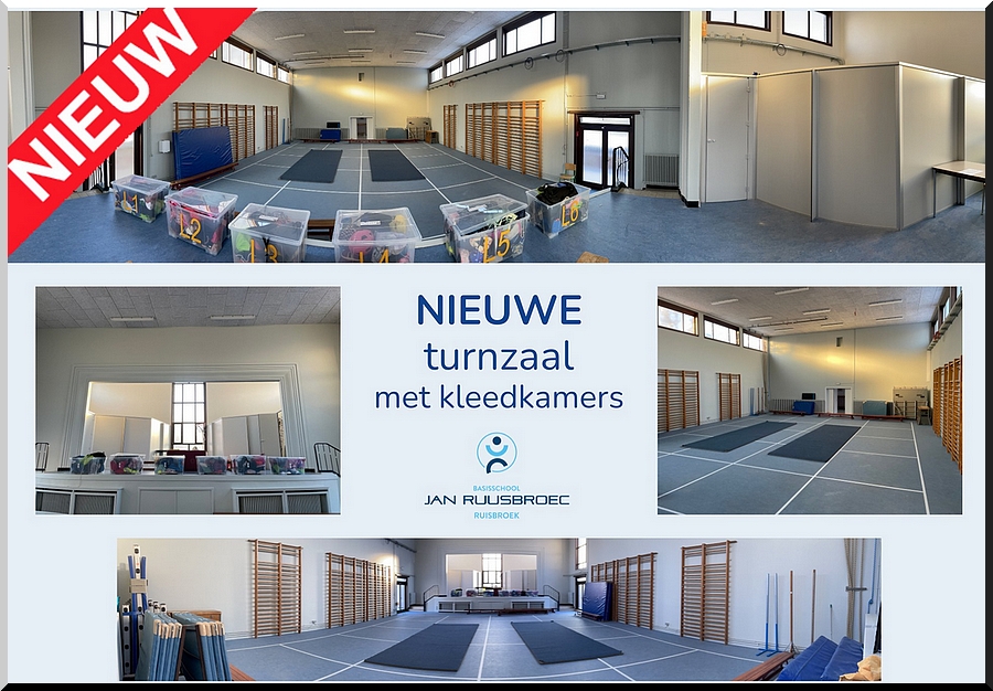 VBS Jan Ruusbroec heeft vernieuwde turnzaal – Sint-Pieters-Leeuw nieuwssite