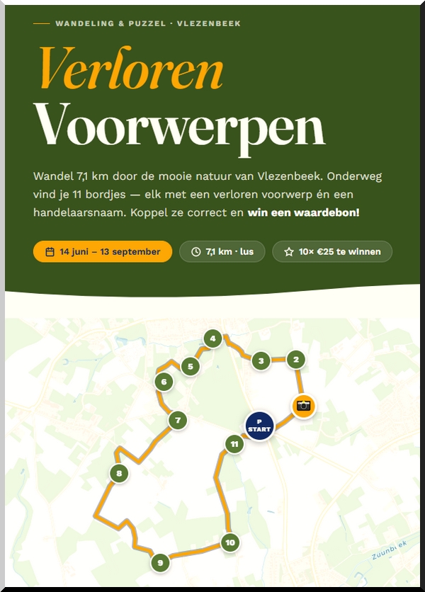 De VHV zomerwandeling is terug